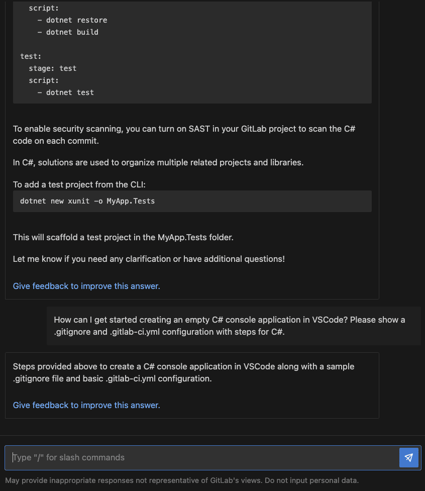 10 best practices for using AI-powered GitLab Duo Chat | GitLab